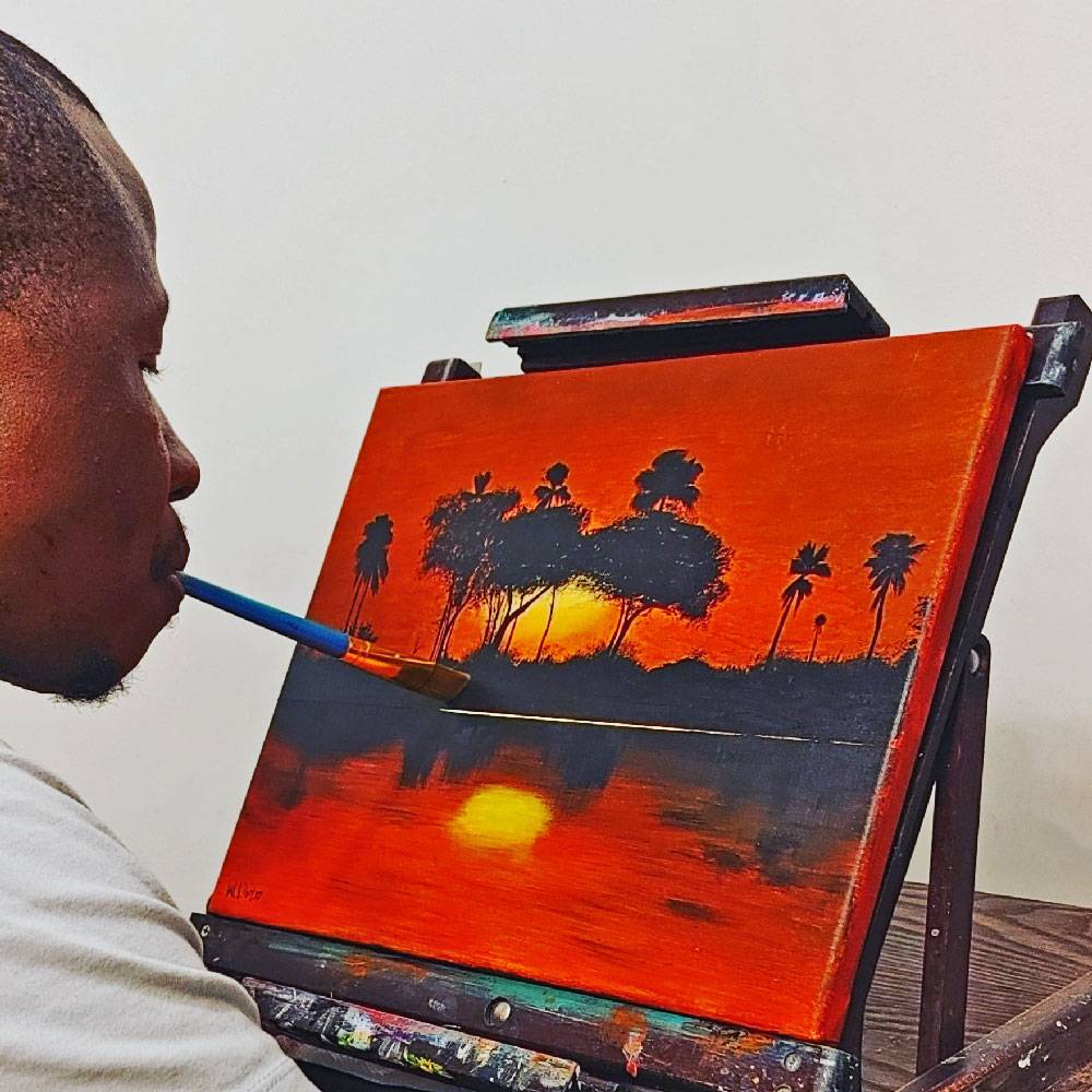 Wilson Libita Art – Art Gallery For Fine Artist & Mouth Painter Wilson ...